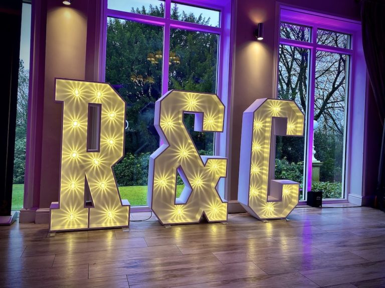 Light Up Initials | Exceed Events